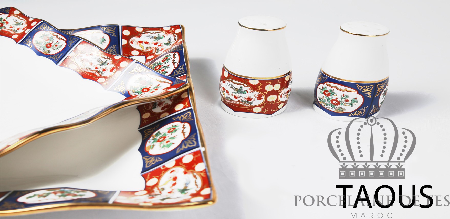 Gamme TAOUS - Porcelaine de Fès
